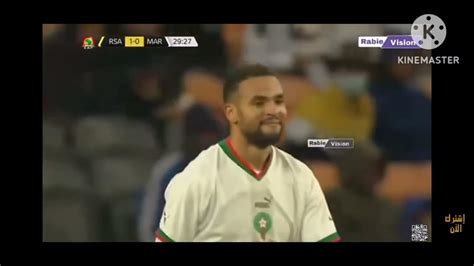 ملخص مبارات المغرب ضد جنوب إفريقيا Youtube