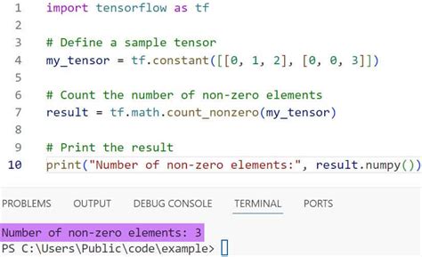 How To Fix AttributeError Module Tensorflow Has No Attribute Count Nonzero