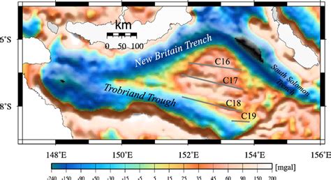 Gravity Anomalies Derived From Satellite Altimetry Sandwell And Smith Download Scientific