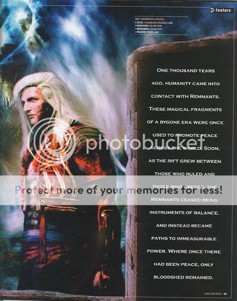 Rush Sykes And The Conqueror The Last Remnant Forum Neoseeker Forums