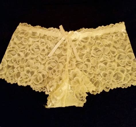 Lusciouslipsyummypanties Yellow Lace Panties