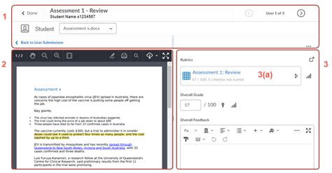Marking Rubrics In The Dropbox