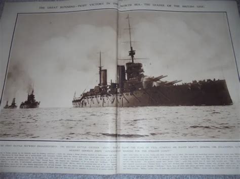 PHOTO ARTICLE WW British Battle Ship HMS Lion Ref AF PicClick UK