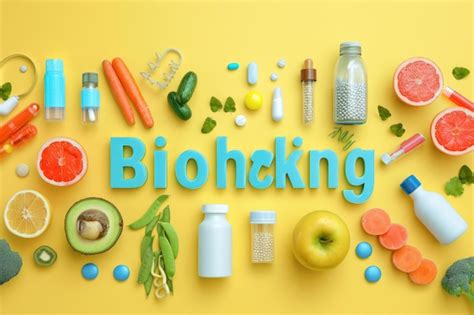 Premium Photo Biohacking For Health Nutrition Exercise Supplements