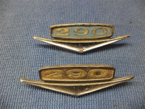 Amc Amx Javelin Rambler And Others V8 290 Emblem Set Danny L Sharer