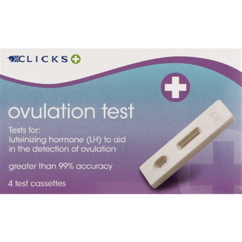 Clicks Ovulation Test 4s Clicks