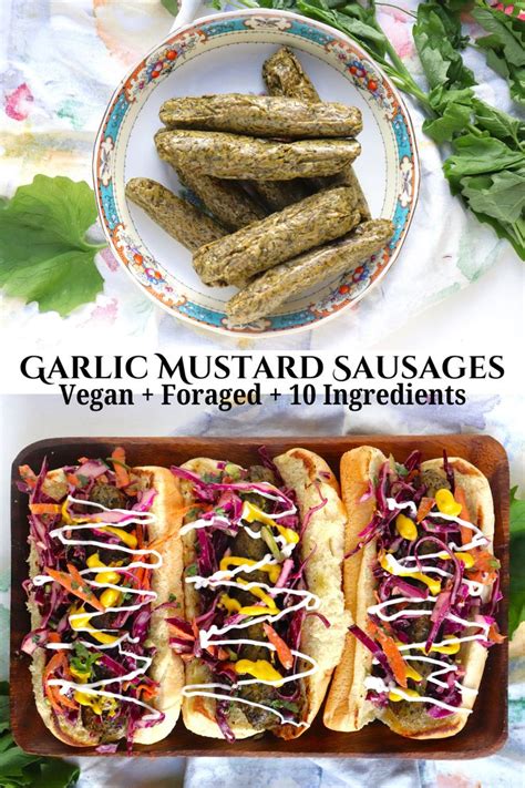 Spicy Seitan Garlic Mustard Sausages Very Vegan Val Recipe In 2024