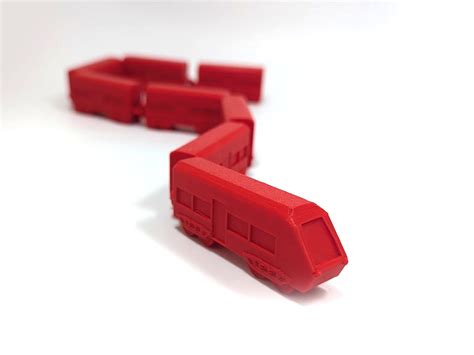 Articulated Modern Train By Contributing Factor Makerworld