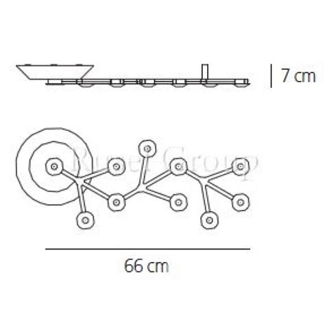 Потолочный светильник Artemide Led Net Soffitto Lineare 66 купить в Москве