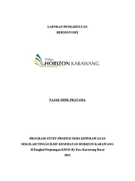 Lp Ok Herniotomy Tita Pdf