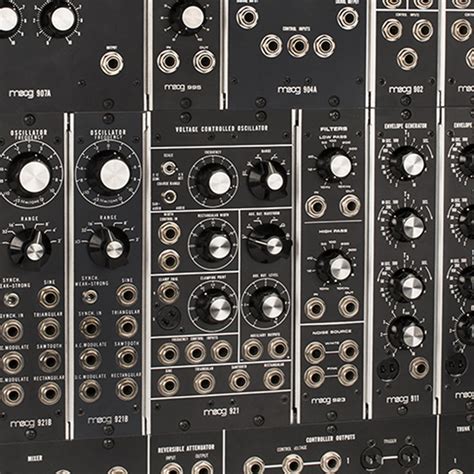 MOOG MODULAR MODEL Vintage Synth Samples