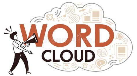 Word Cloud Concept Text And Tag Cloud Design Vector Design Generative Ai Stock Illustration