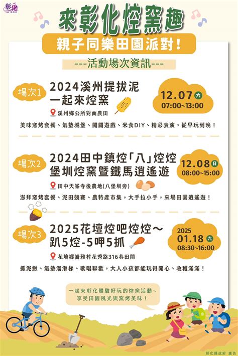 愛玩彰化 🌾來彰化焢窯趣，親子同樂田園派對 田野進入休耕季，空曠的農田搖身一變，小孩和大人最期待的