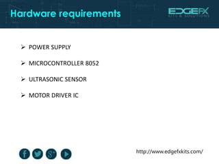 Obstacle Avoidance Robotic Vehicle PPTX
