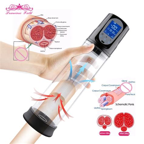 Penis Pump Usb Rechargeable Automatic Penis Enlargement Vacuum Pump