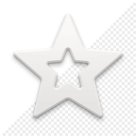 Ícone 3d da estrela de natal PSD Premium