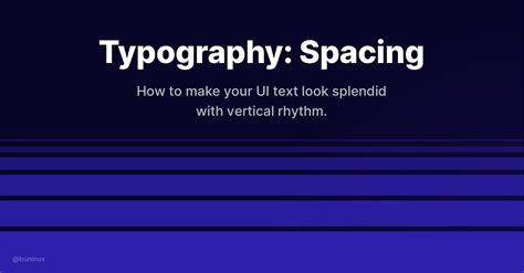Line Spacing Typography