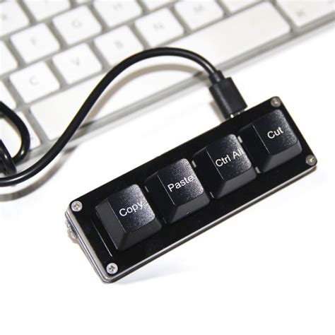 Computer Office Shortcut Keypad 4 Key Function Ctrl A C V Copy Paste