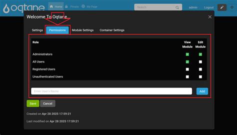 Content Editor Oqtane Docs Apis And More For The Modular Blazor Application Framework