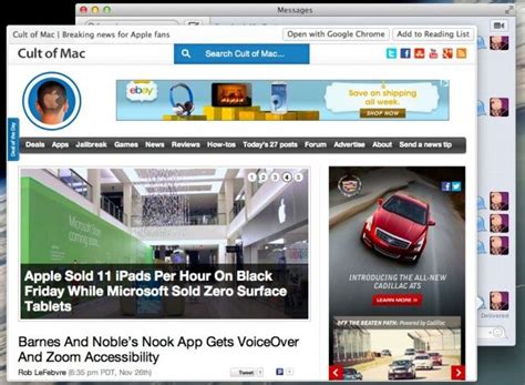 preview web links right in messages app [os x tips] cult of mac