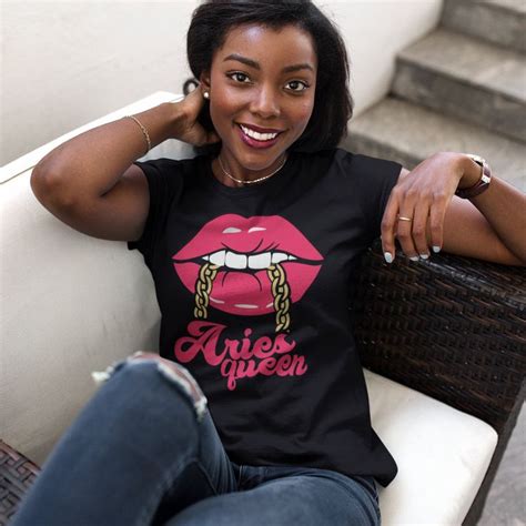 Aries Queen Zodiac Lips Svg Birthday Svg Birthday Girl Svg Zodiac