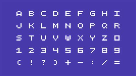 Quinquefive Free Monospaced Pixel Font On Behance