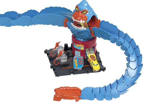 Трек Хот Вилс Сити Атака Гориллы На Заправку Hot Wheels City Gorilla ...