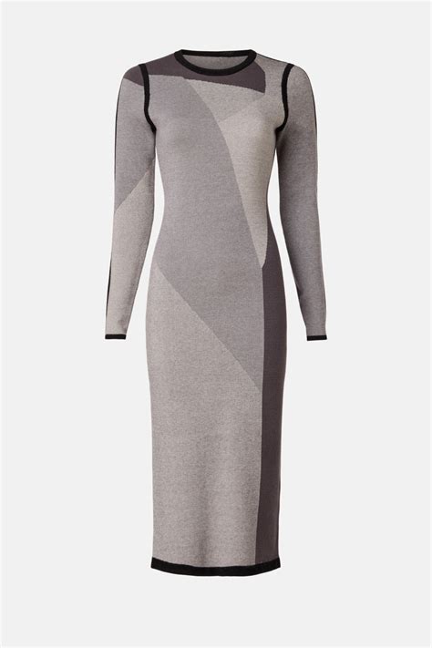 Knit Midi Color Block Dress By Toccin X Rtr Rent The Runway