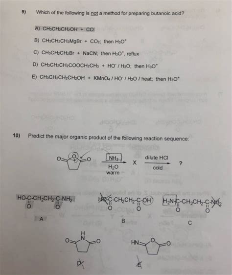 Solved 9 Which Of The Following Is Not A Method For