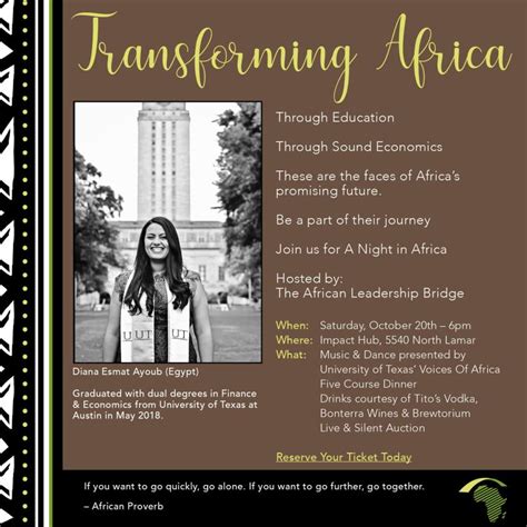 Cheri Thompson On Linkedin Transforming Africa Diana Esmat Ayoub