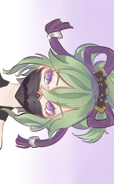 Kuki Shinobu Genshin Impact Drawn By Bonbxnbxnn Danbooru