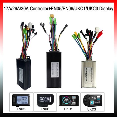 E Bike 250w 1000w 17a26a30a Sine Wave Controlleren05en06ukc1ukc3