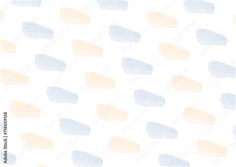 水彩の青と黄色のドットが並んだ背景イラスト素材 Ilustração Do Stock Adobe Stock