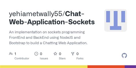 Github Yehiametwally55chat Web Application Sockets An