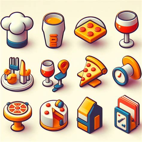 Icon Set 3d Premium Ai Generated Image