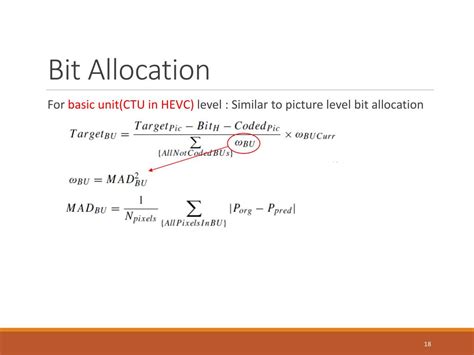 ppt domain rate control algorithm for hevc powerpoint presentation