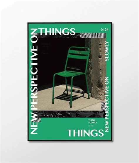 New Perspective Poster Green Chair
