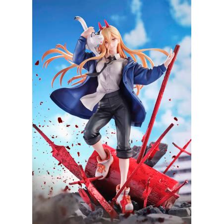 S Fire Power Meowy Chainsaw Man 1 7 Scale Figure Hobby Genki