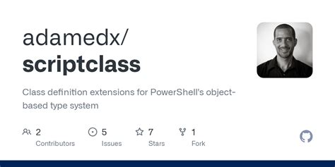 github adamedx scriptclass class definition extensions for