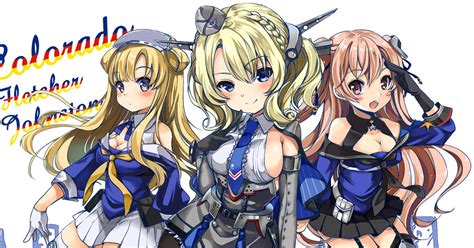 艦隊これくしょん アメリカン娘 剛田ナギのイラスト Pixiv