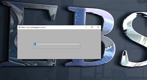 C Trackbar Kullanımı Csharp Eğitim Dünyası