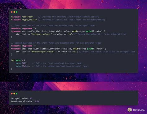 Cppmetaprogramming Cpptemplates Cppsfinae Moderncpp Cppdevelopers Herik Lima 11 Comments