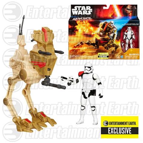 Star Wars The Force Awakens Desert Assault Walker Avec First Order