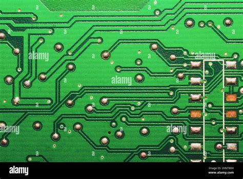 Electronic Circuit Board Abstract Background Computer Motherboard
