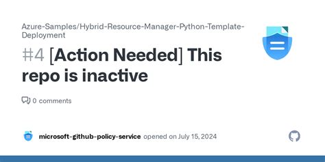 [action needed] this repo is inactive · issue 4 · azure samples hybrid