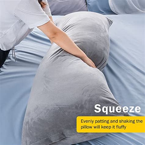 Insen 55in Body Pillow Full Body Pillow Bed Sleeping Pillow With