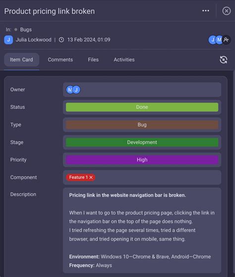 10 Bug Report Templates To Improve Your Workflow