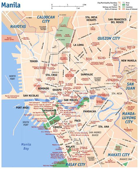 Manila Subway Map For Download Metro In Manila High Resolution Map