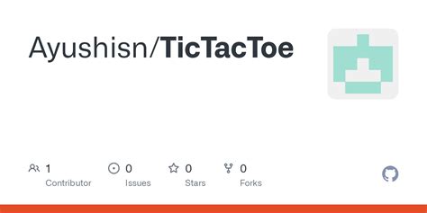 Github Ayushisntictactoe