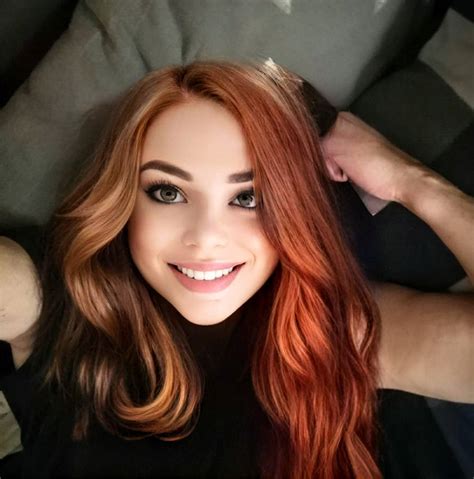red haired girl by dukenemo on DeviantArt